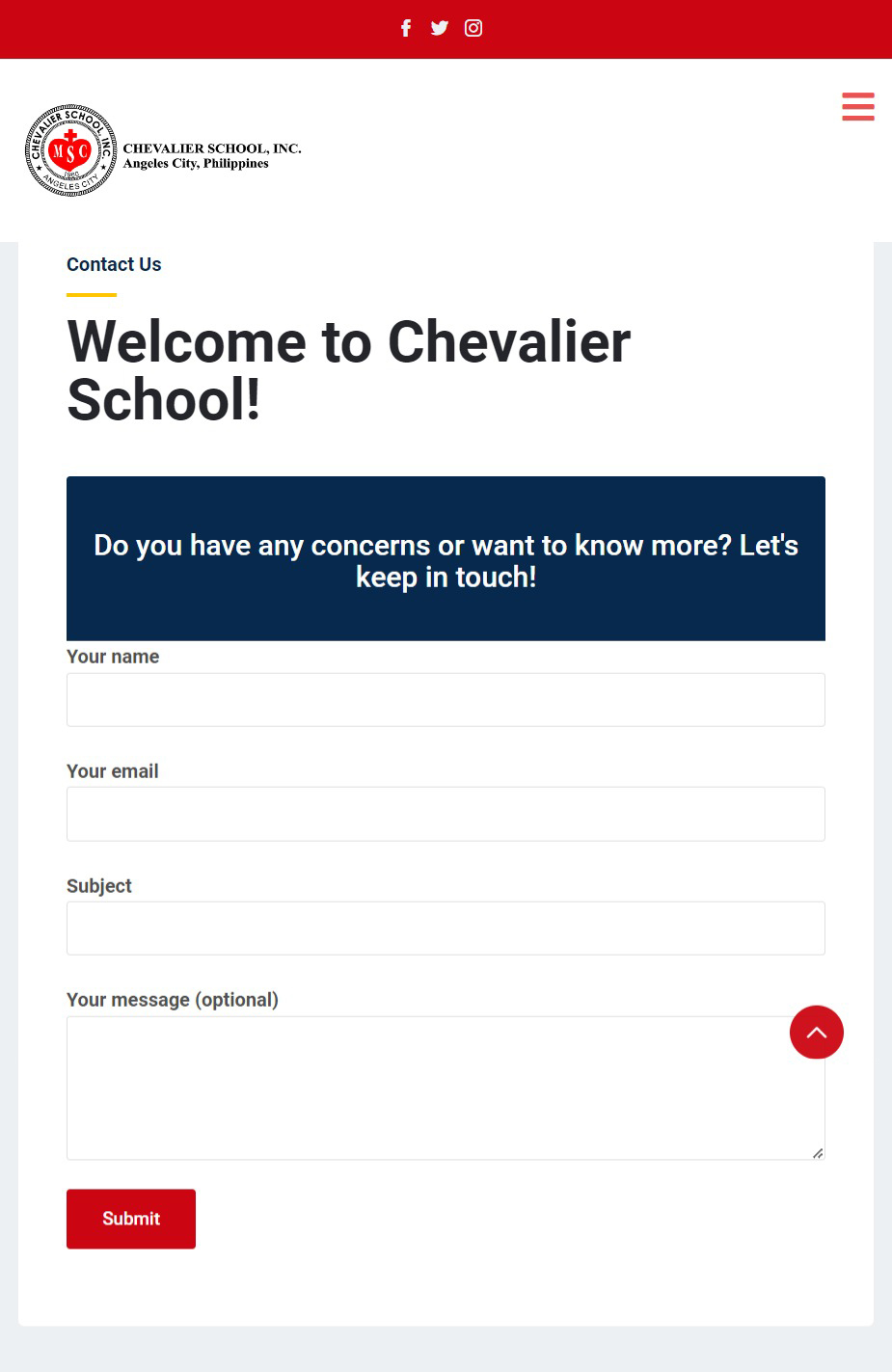 RJPEG TechWorx - School Website